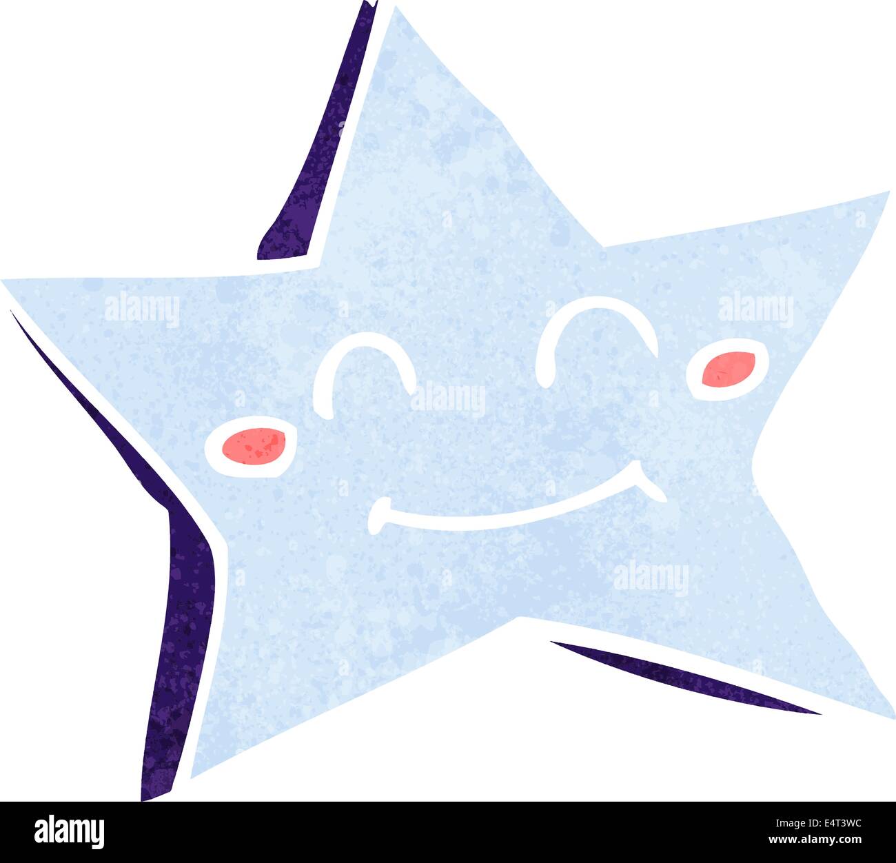cartoon happy star character Stock Vector Image & Art - Alamy