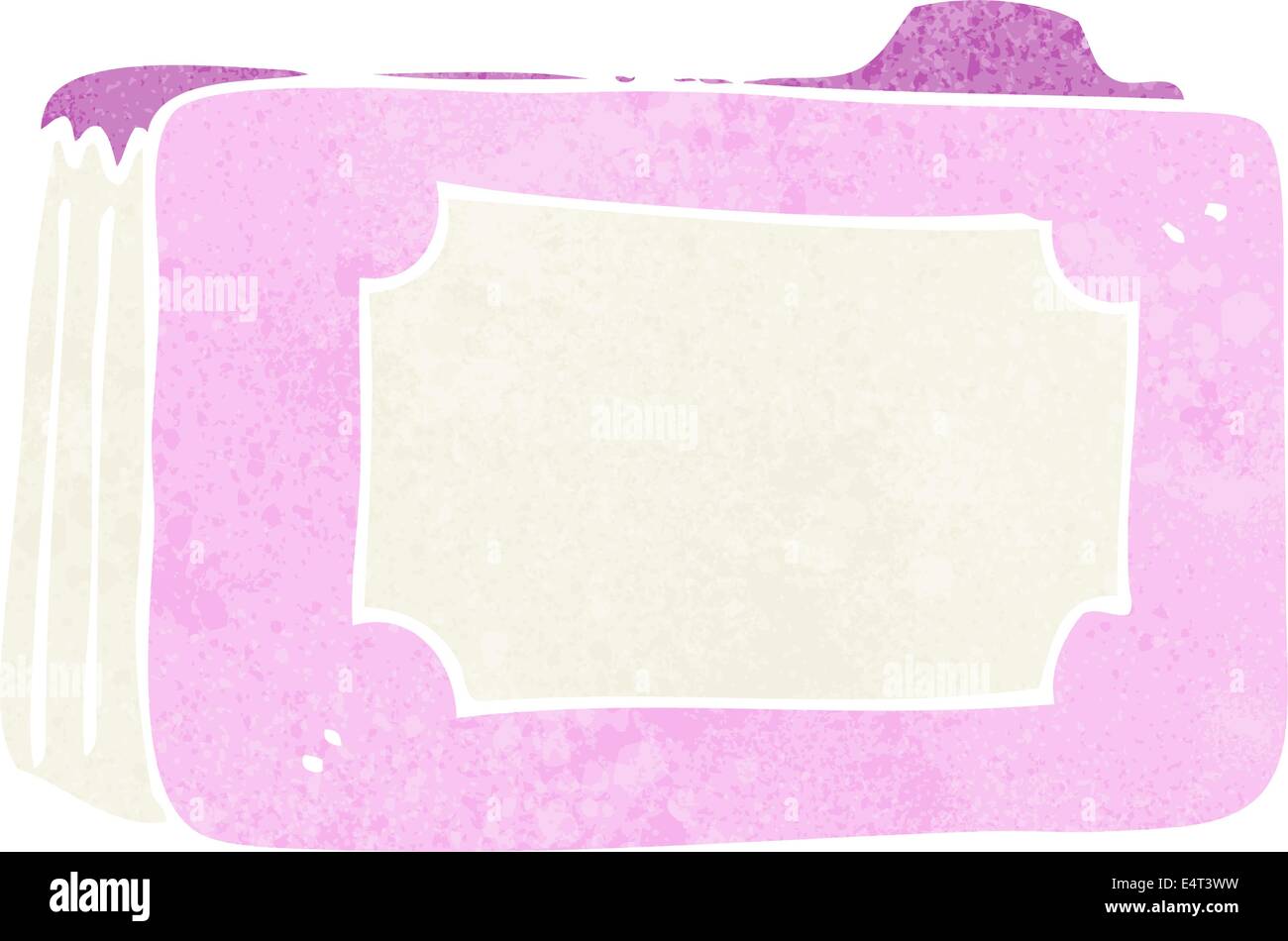 cartoon pink business folder Stock Vector Image & Art - Alamy