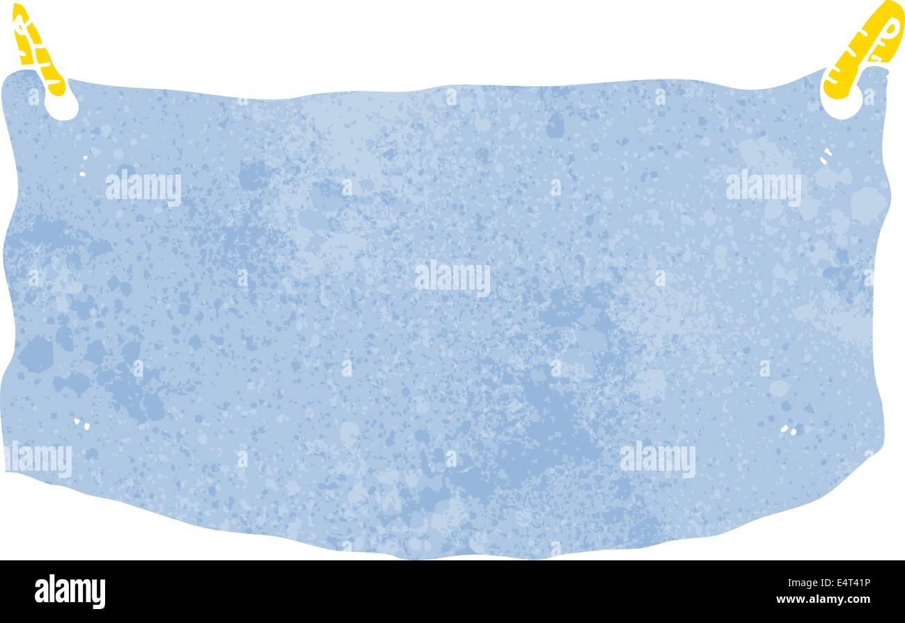 cartoon cloth banner Stock Vector Image & Art - Alamy