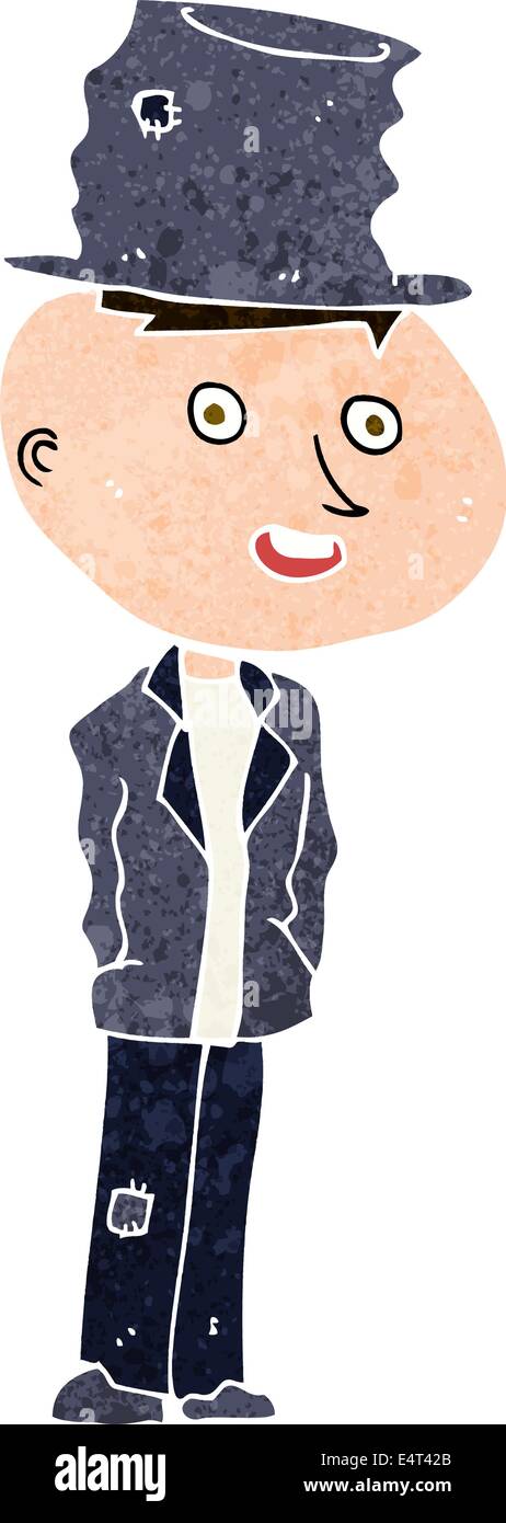 cartoon funny hobo man Stock Vector Image & Art - Alamy