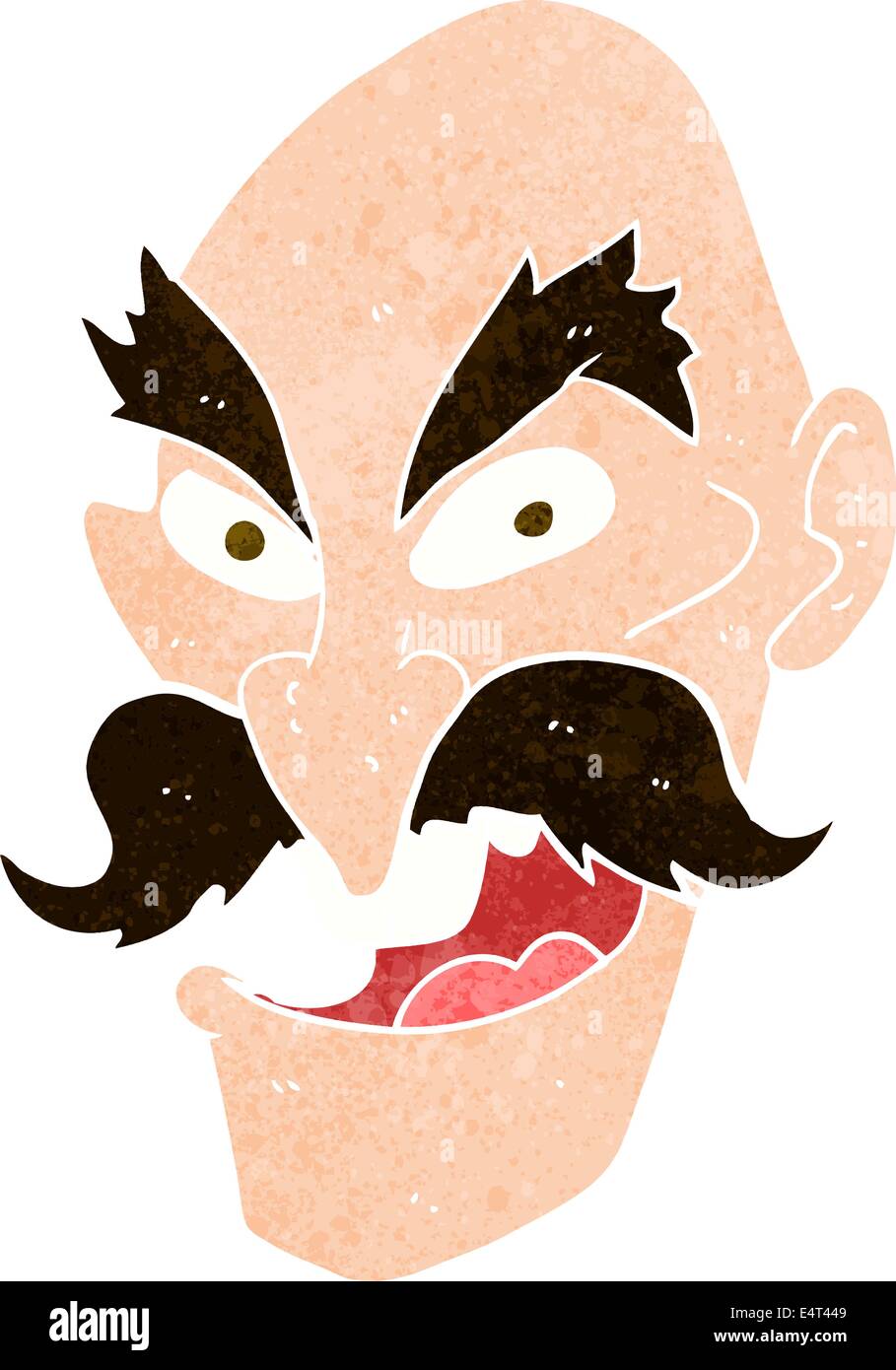 Cartoon evil old man face hi-res stock photography and images - Alamy