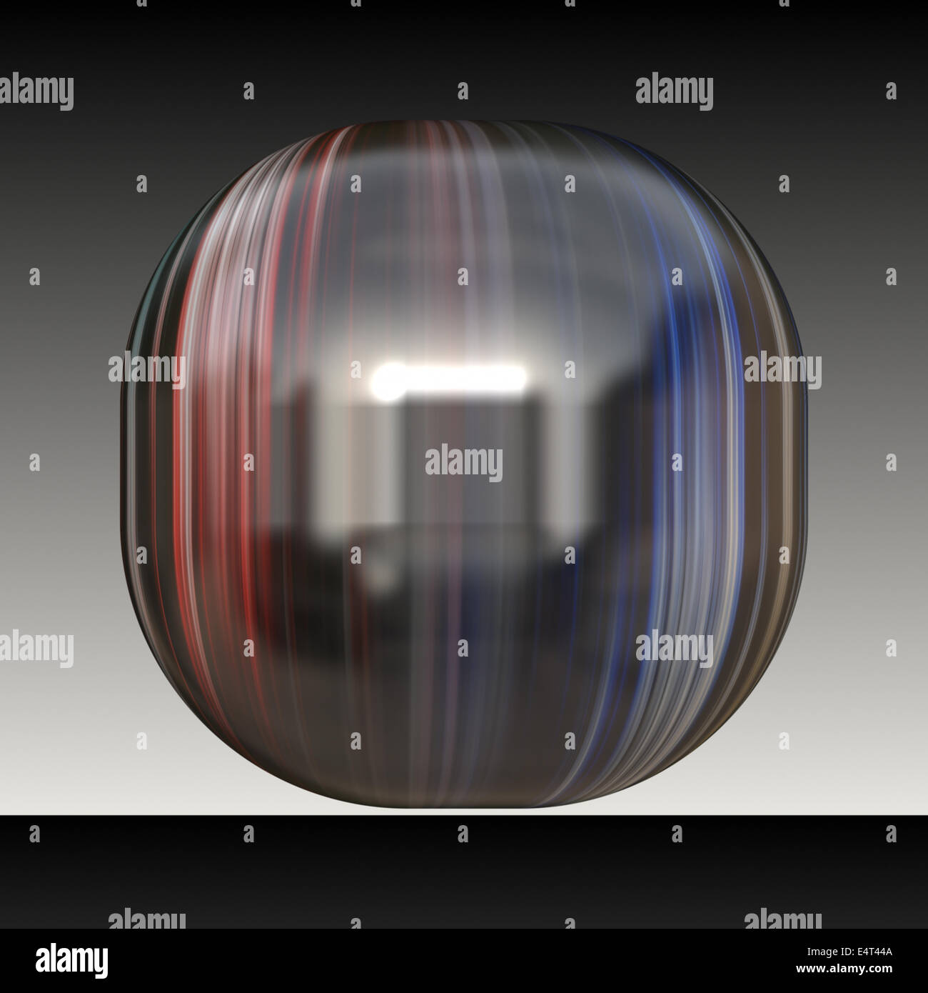 Wonderful abstract illustrated glass object Stock Photo - Alamy