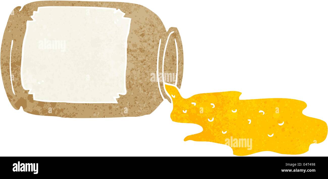 cartoon spilled jam Stock Vector Image & Art - Alamy