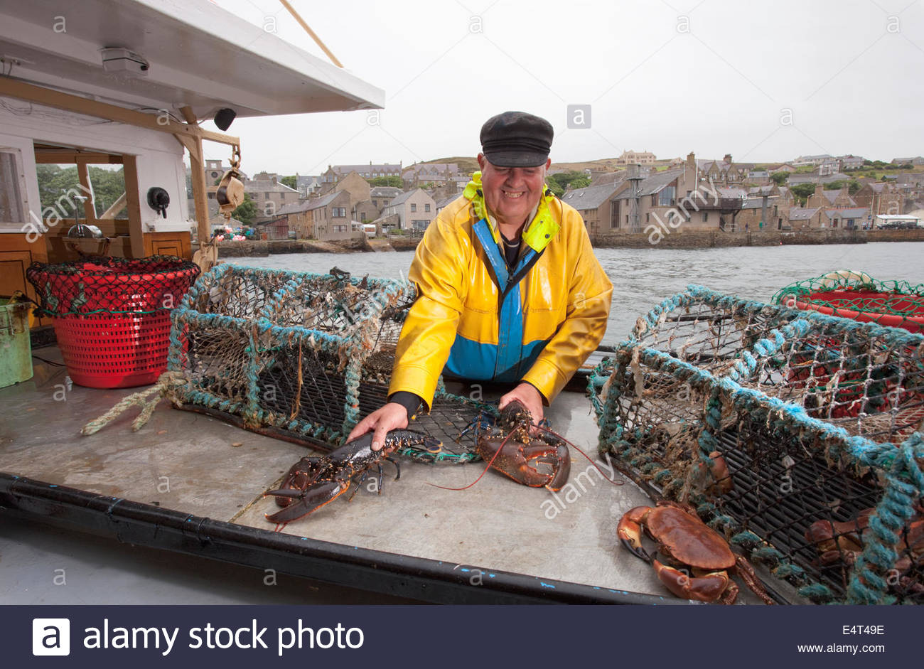 Lobster Fishing Boat Scotland High Resolution Stock Photography and ...