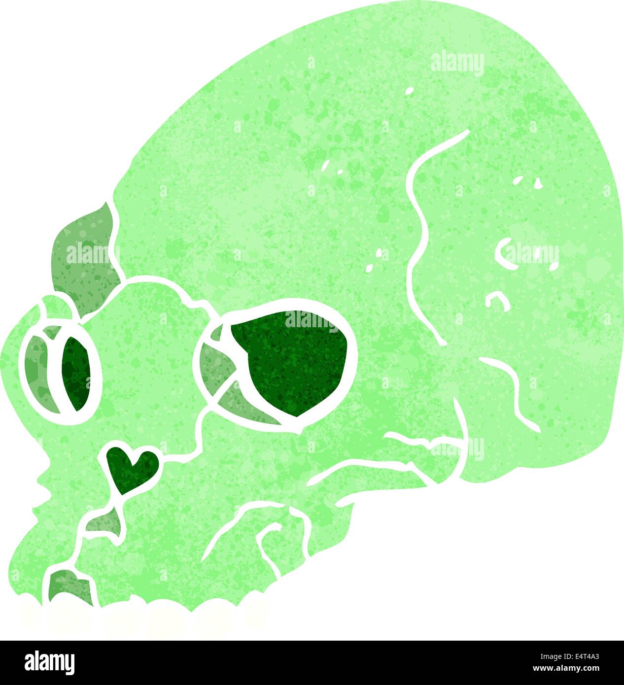 cartoon spooky skull Stock Vector Image & Art - Alamy