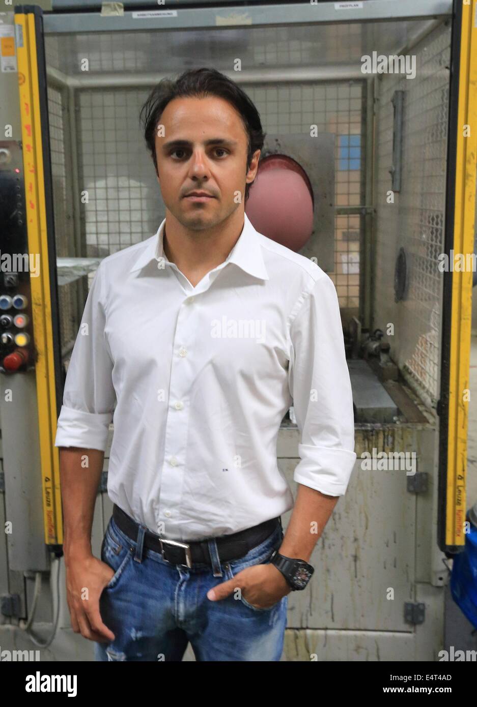 Magdeburg, Germany. 16th July, 2014. Brazilian Formula One pilot Felipe ...