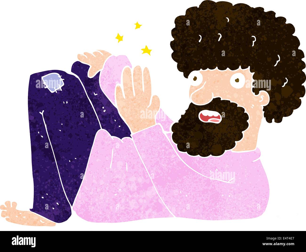 cartoon hippie man Stock Vector Image & Art - Alamy