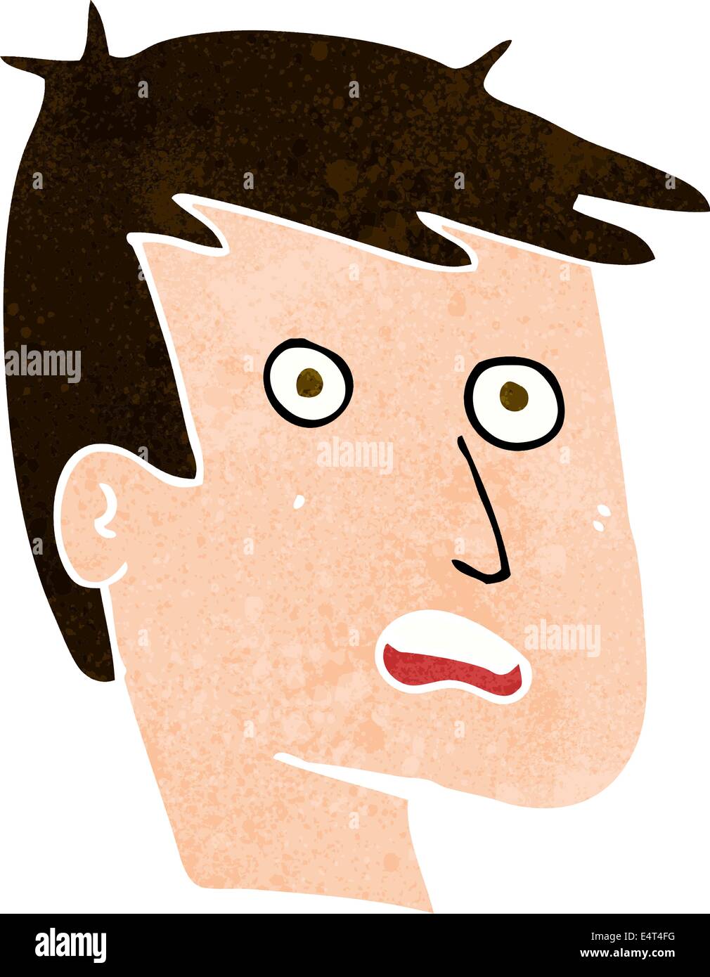 cartoon unhappy face Stock Vector Image & Art - Alamy