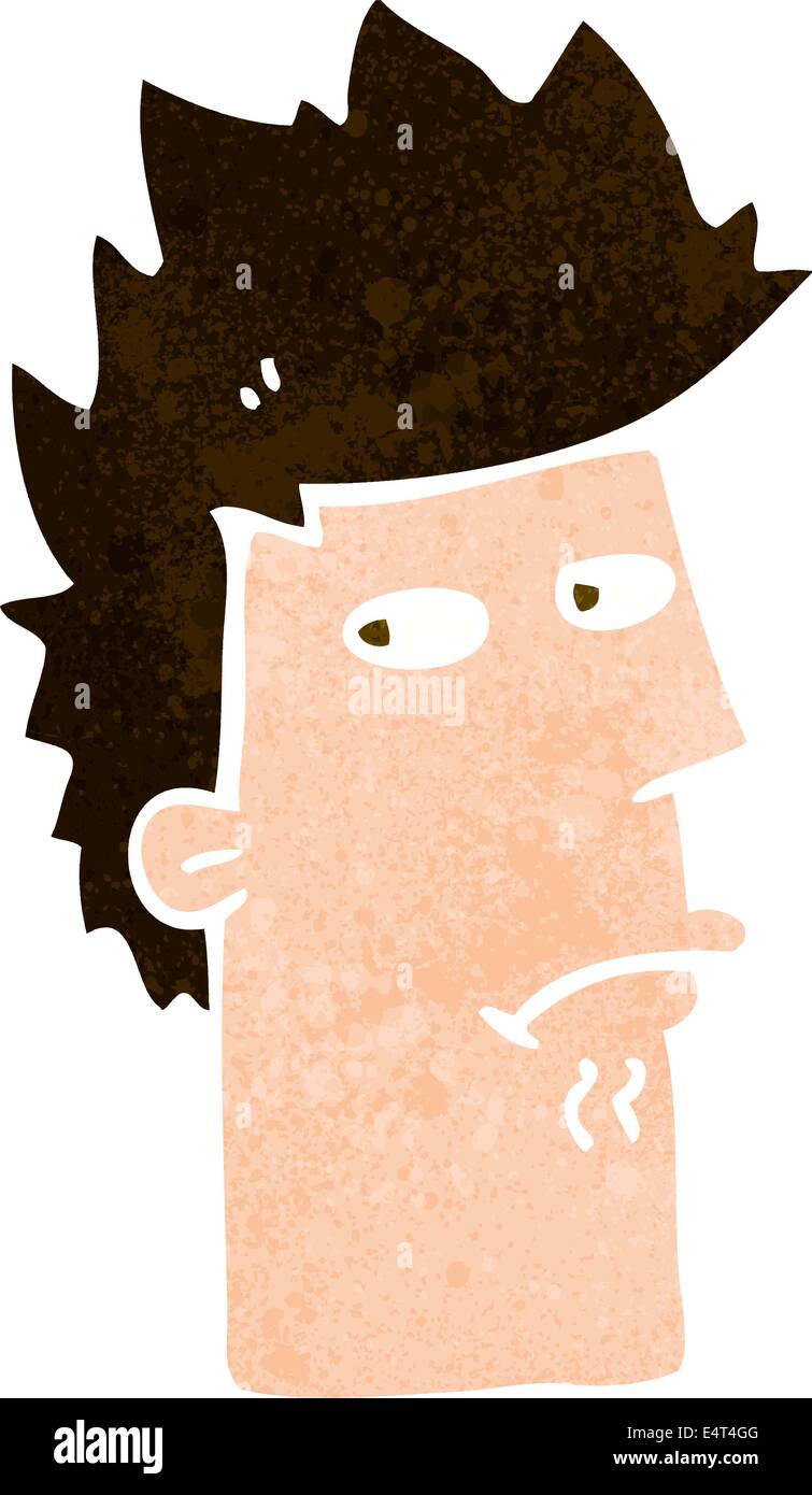 cartoon nervous expression Stock Vector Image & Art - Alamy