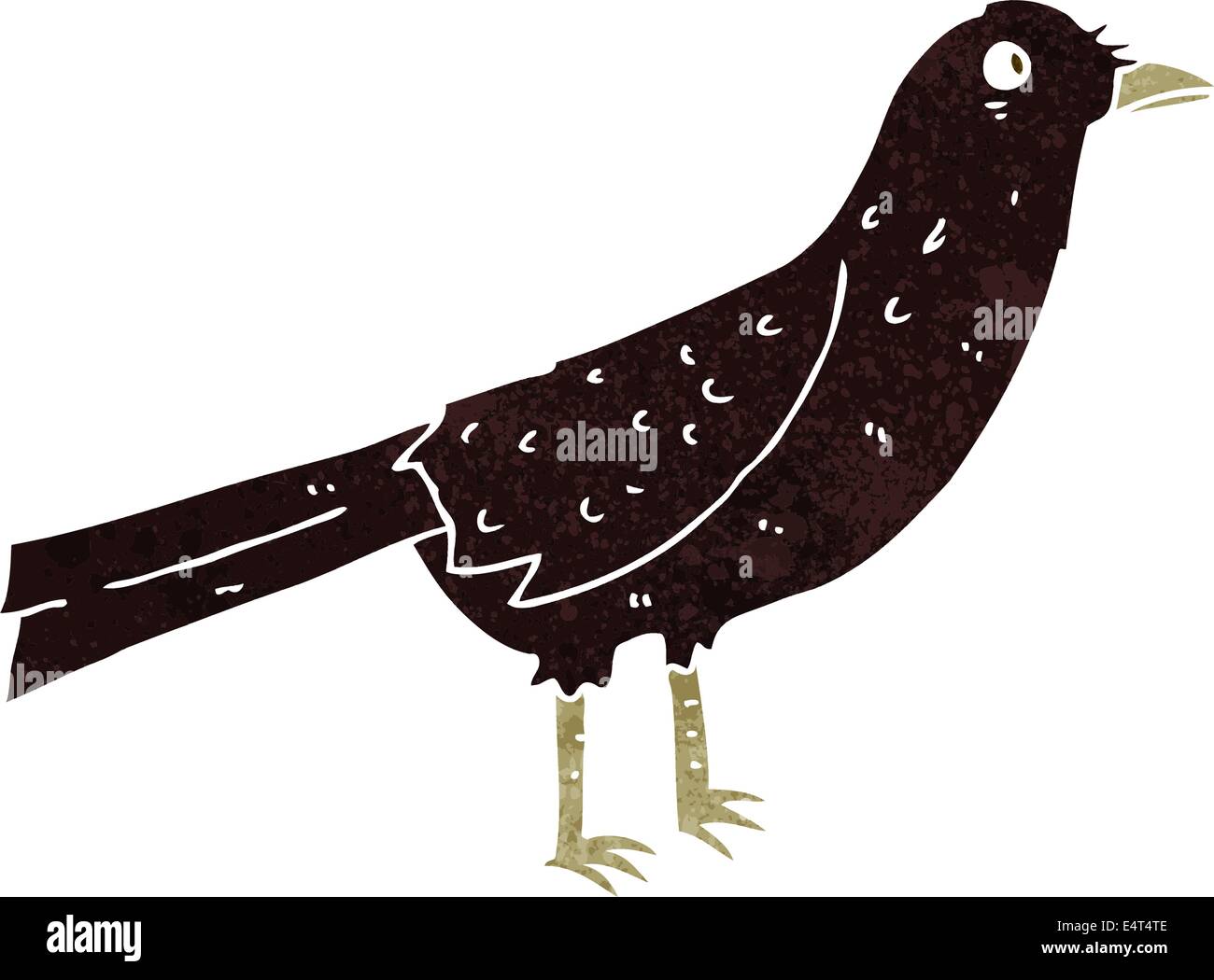 Crazy crow Stock Vector Images - Alamy