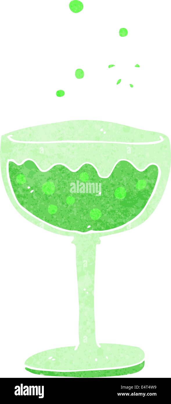 cartoon sparkling cocktail Stock Vector Image & Art - Alamy