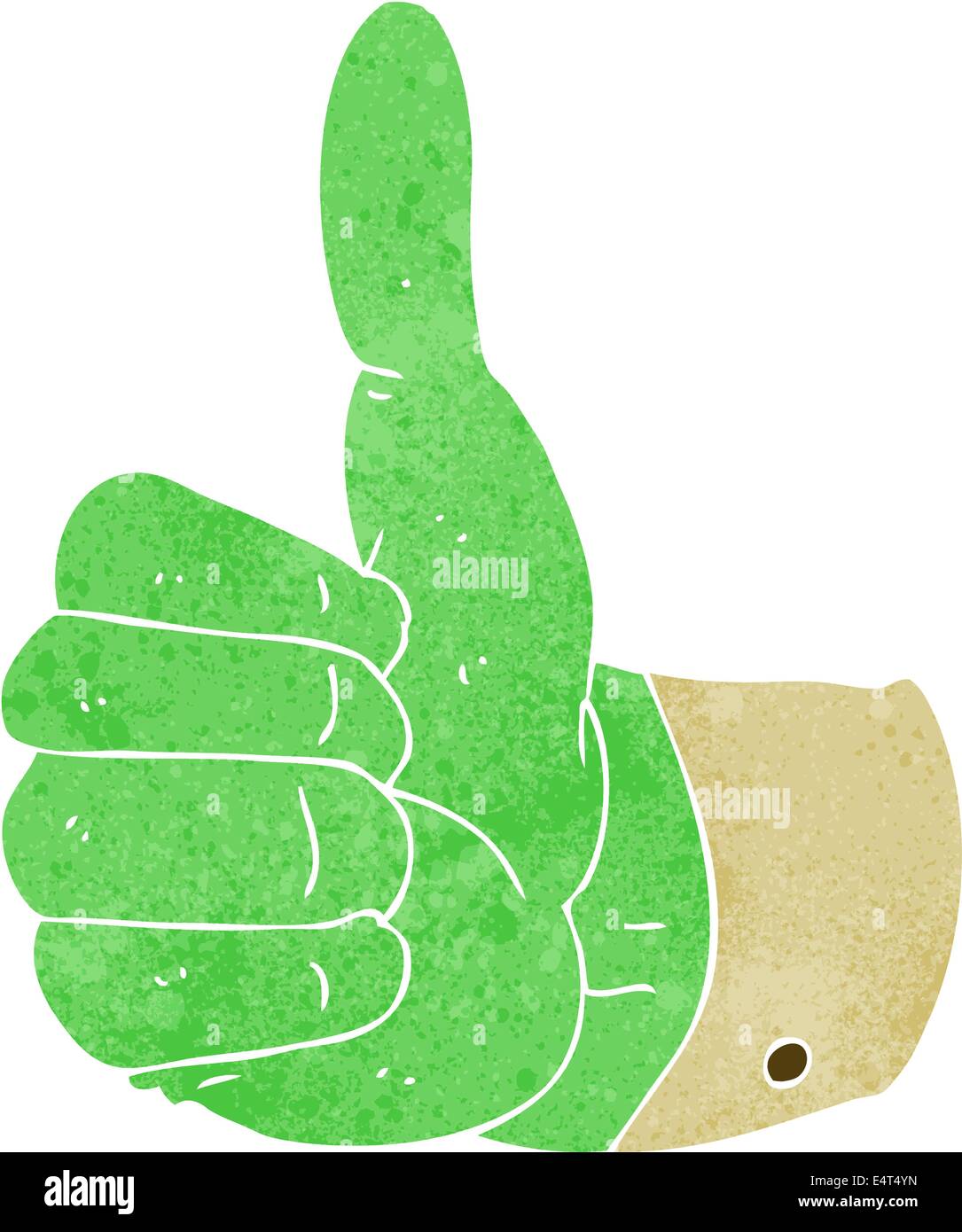 cartoon thumbs up symbol Stock Vector Image & Art - Alamy