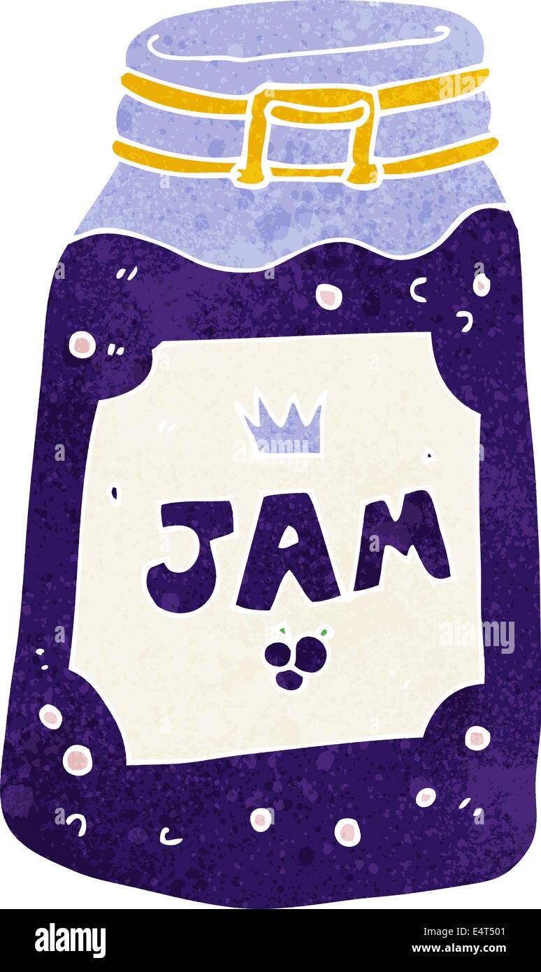 cartoon jar of jam Stock Vector Image & Art - Alamy