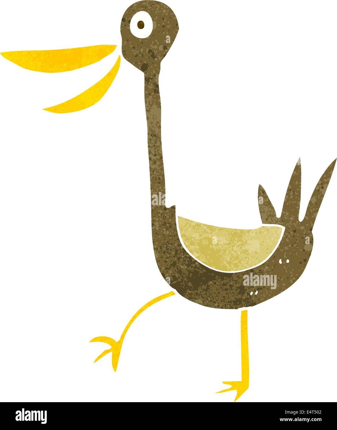 funny cartoon duck Stock Vector Image & Art - Alamy