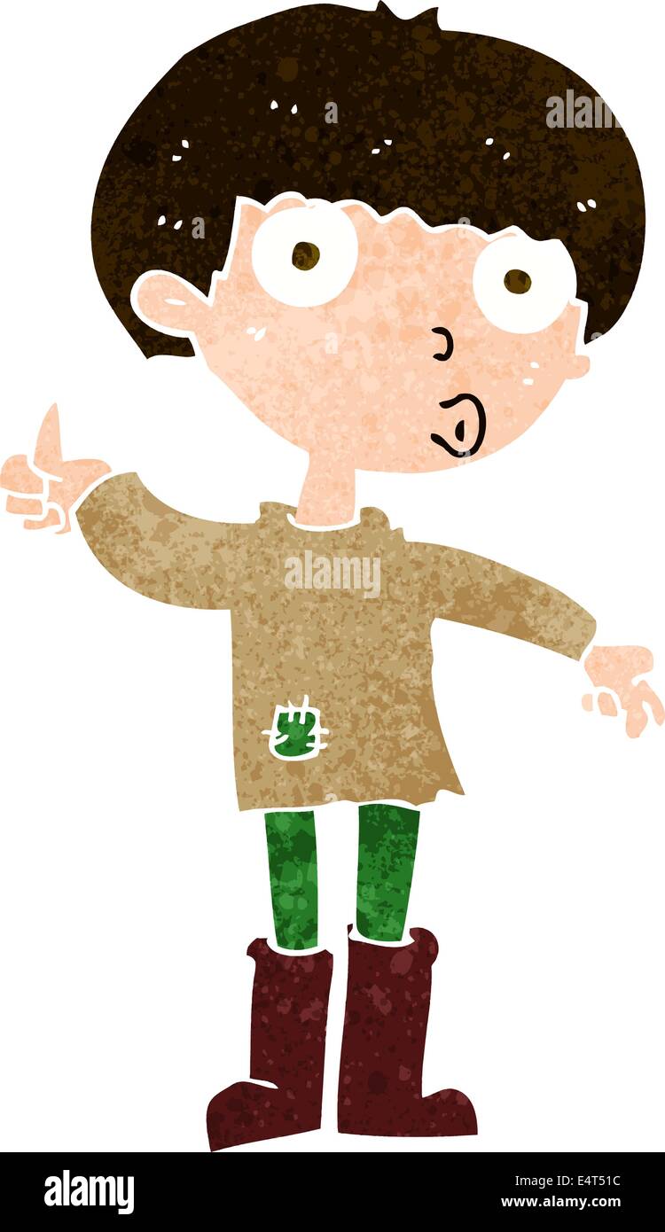 cartoon boy asking question Stock Vector Image & Art - Alamy