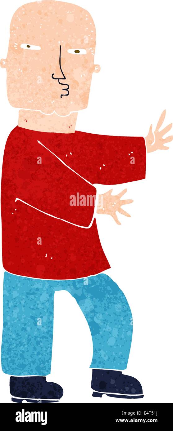 cartoon tough man Stock Vector Image & Art - Alamy