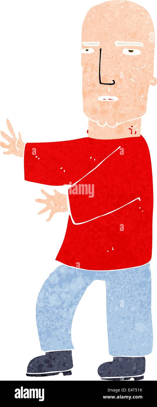 cartoon tough man Stock Vector Image & Art - Alamy