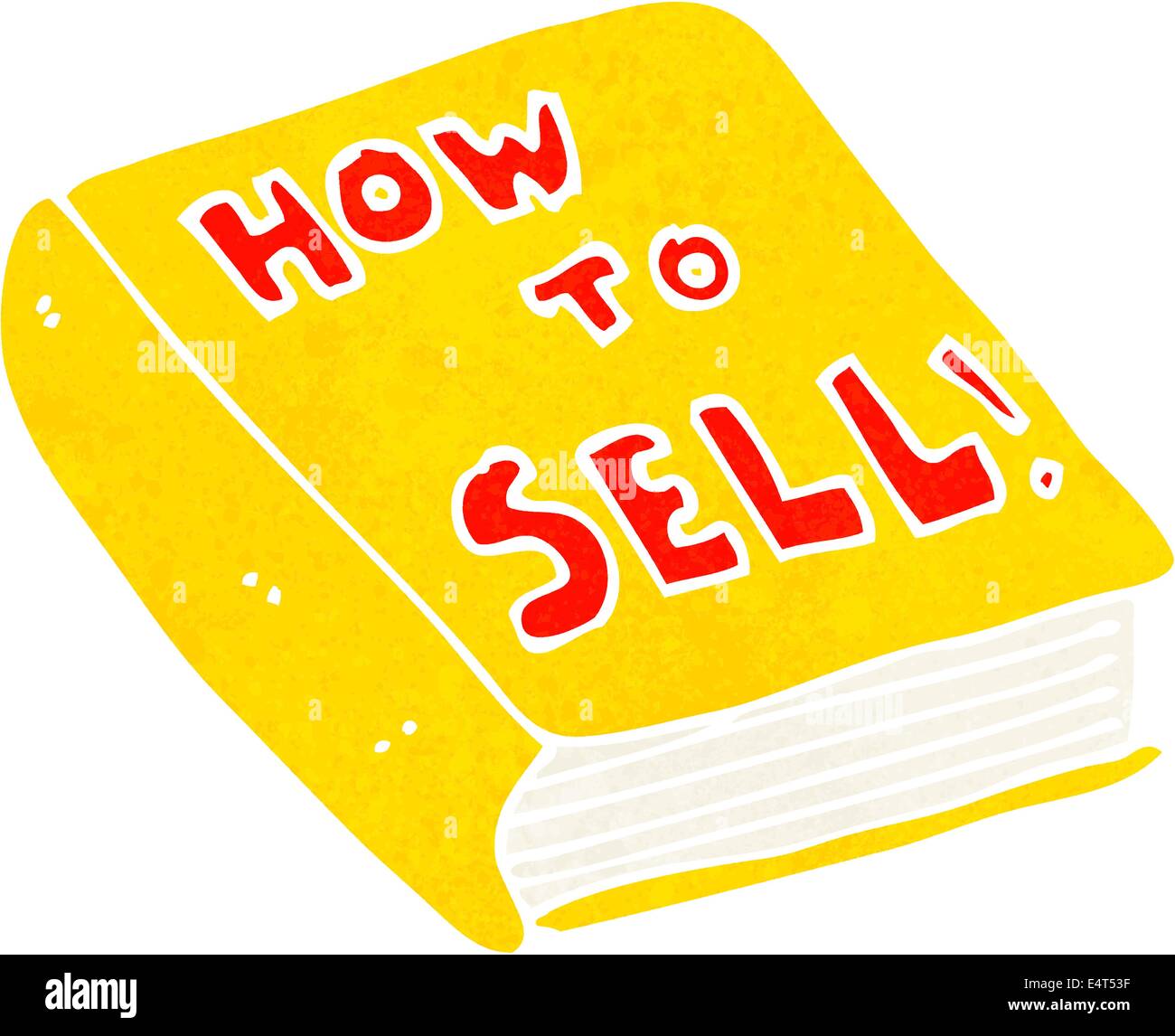 cartoon how to sell book Stock Vector Image & Art - Alamy