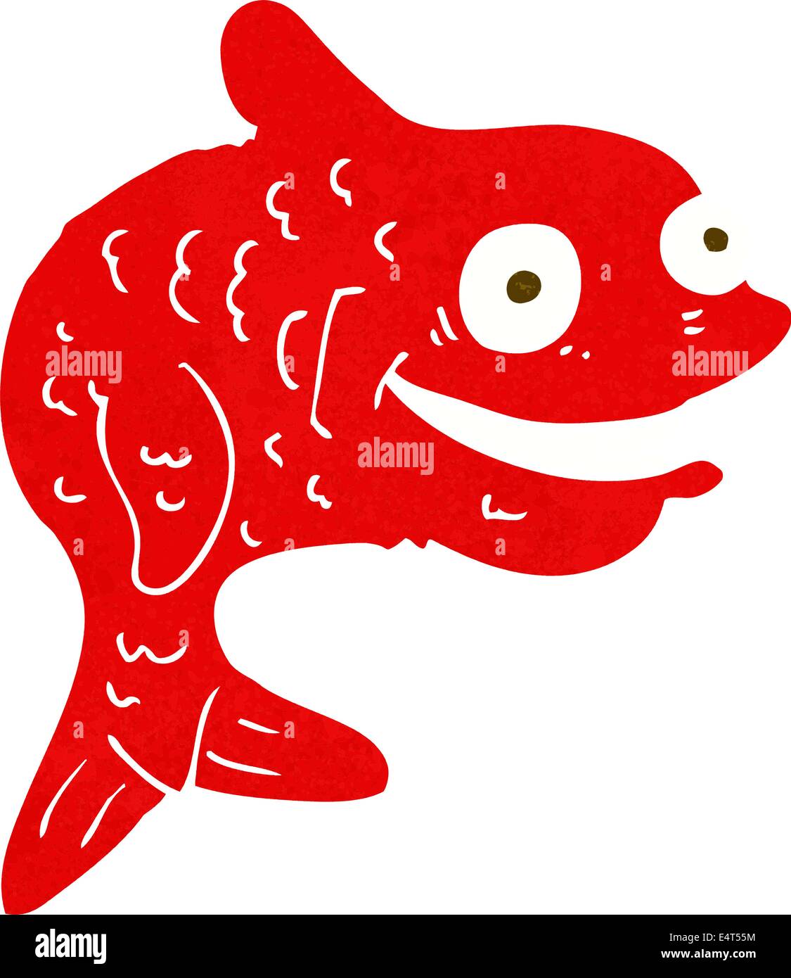cartoon happy fish Stock Vector Image & Art - Alamy