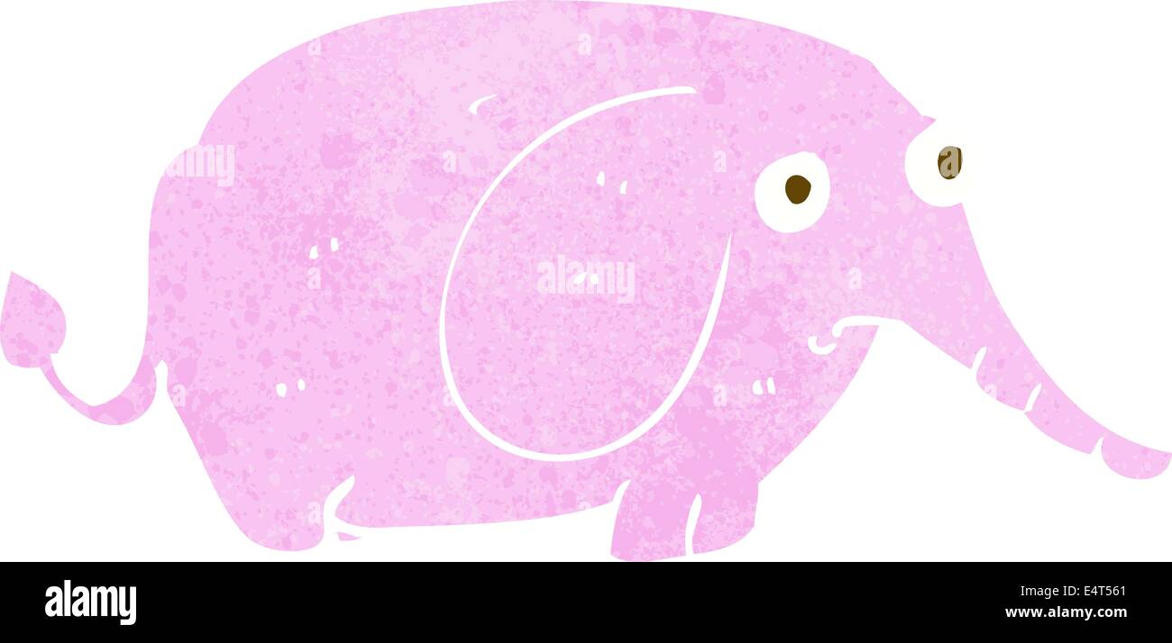 Sad zoo elephant Stock Vector Images - Alamy