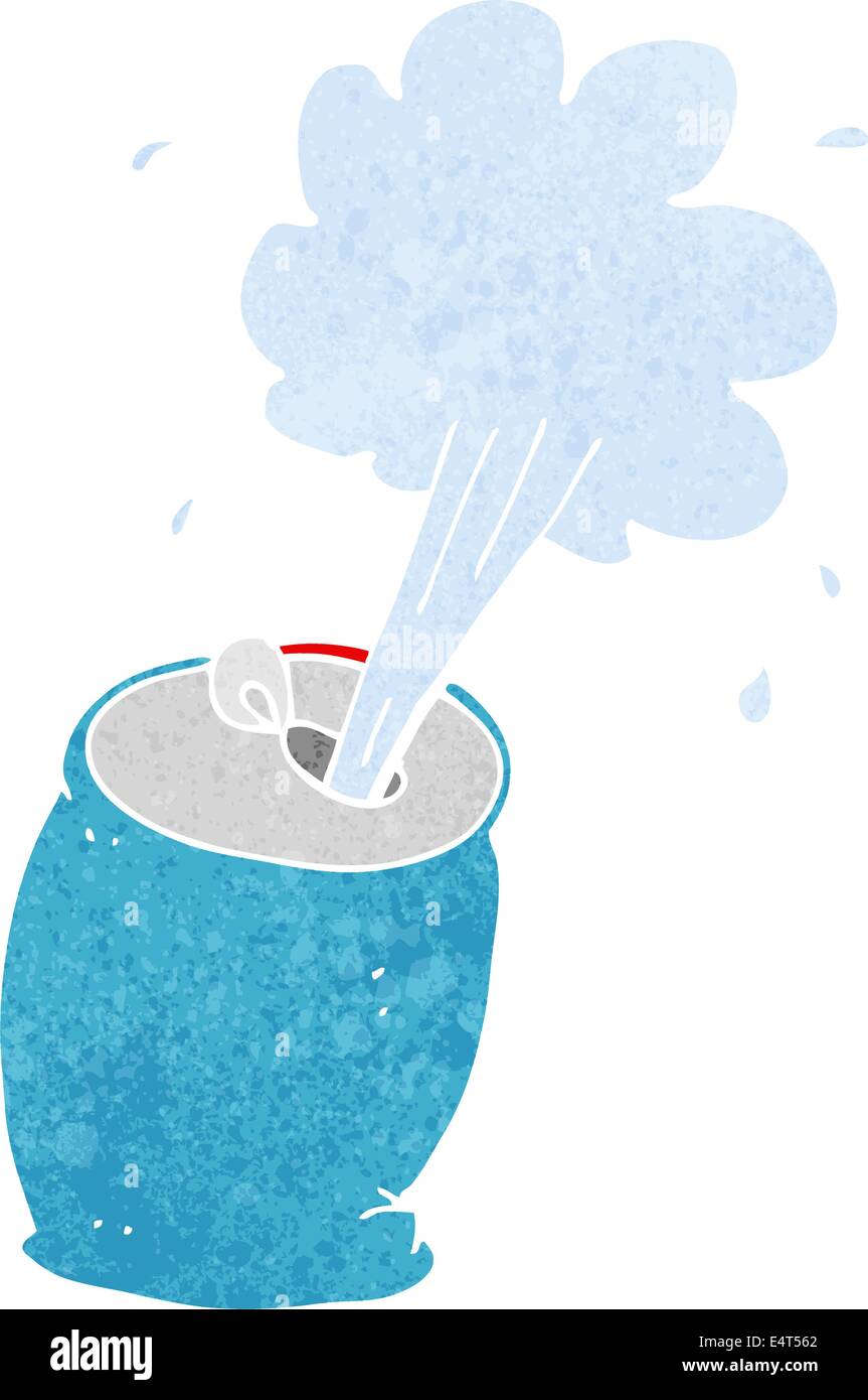 cartoon fizzing soda can Stock Vector Image & Art - Alamy