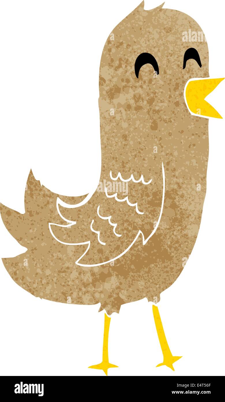 cartoon happy bird Stock Vector Image & Art - Alamy