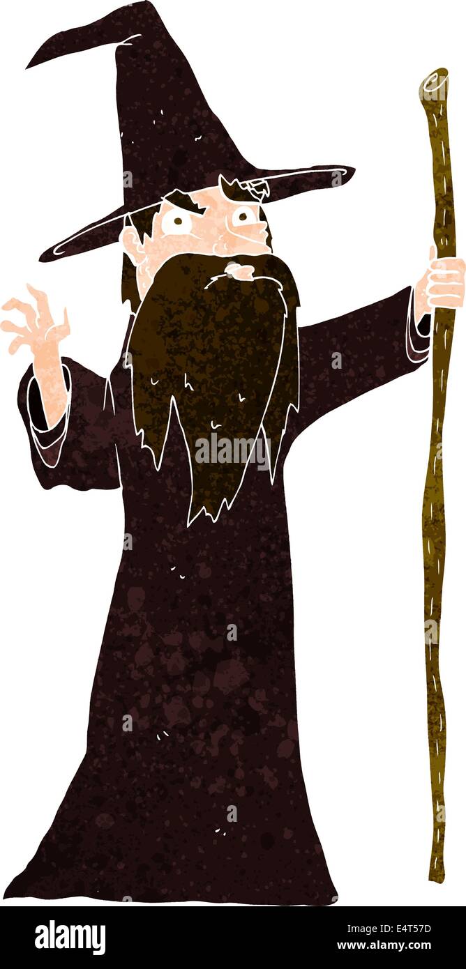 Silly wizard Stock Vector Images - Alamy