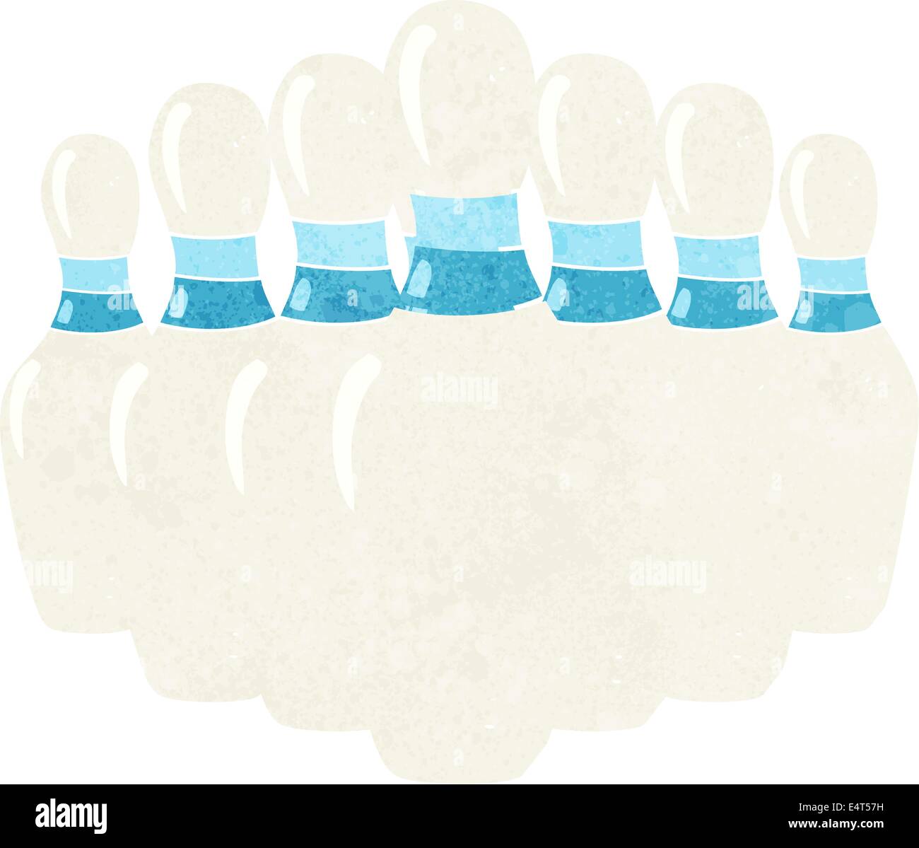 cartoon bowling pins Stock Vector Image & Art - Alamy