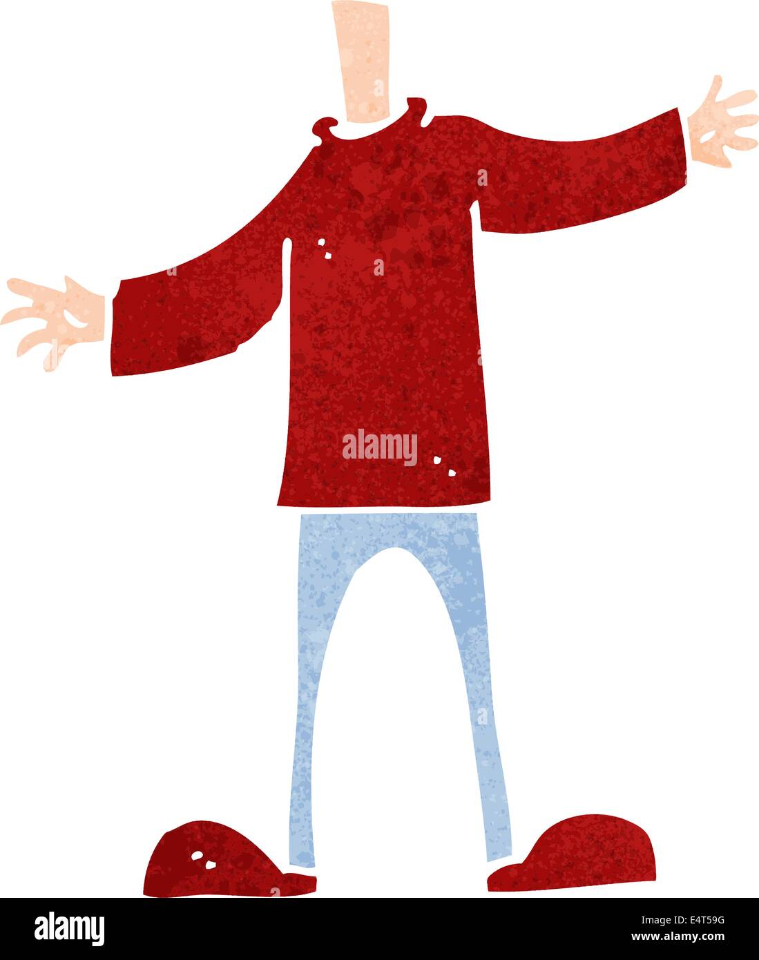 cartoon body (mix and match cartoons or add your own photo head Stock ...