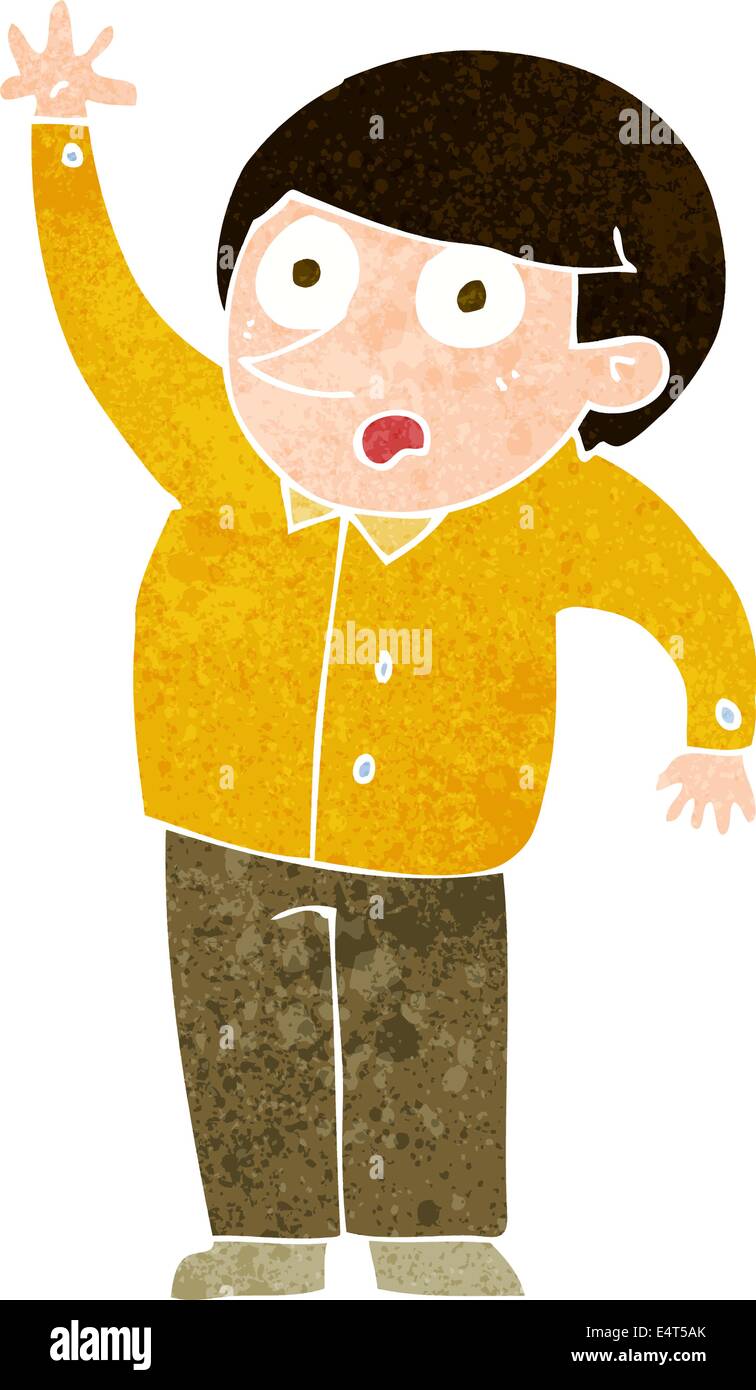 cartoon man asking question Stock Vector Image & Art - Alamy