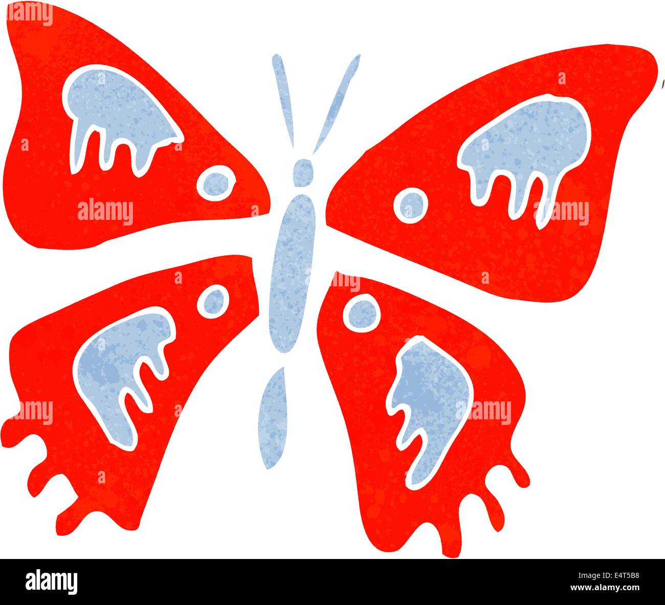 Crazy butterfly Stock Vector Images - Alamy