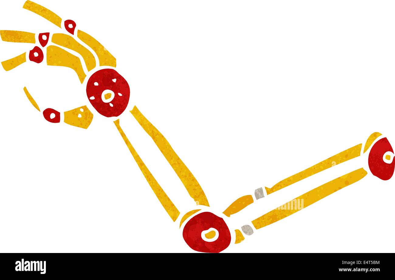 cartoon robot arm Stock Vector Image & Art - Alamy