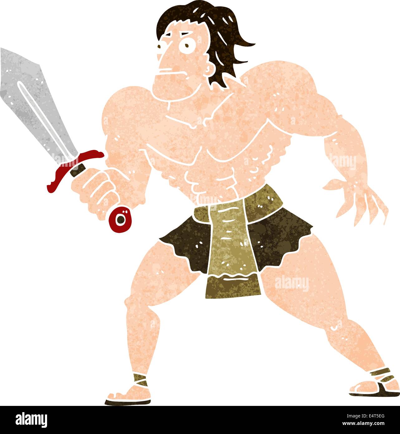cartoon fantasy hero man Stock Vector Image & Art - Alamy