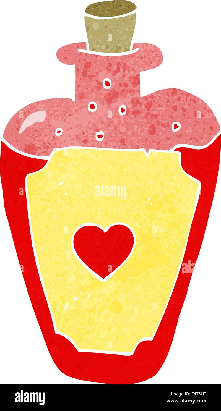 cartoon love potion Stock Vector Image & Art - Alamy