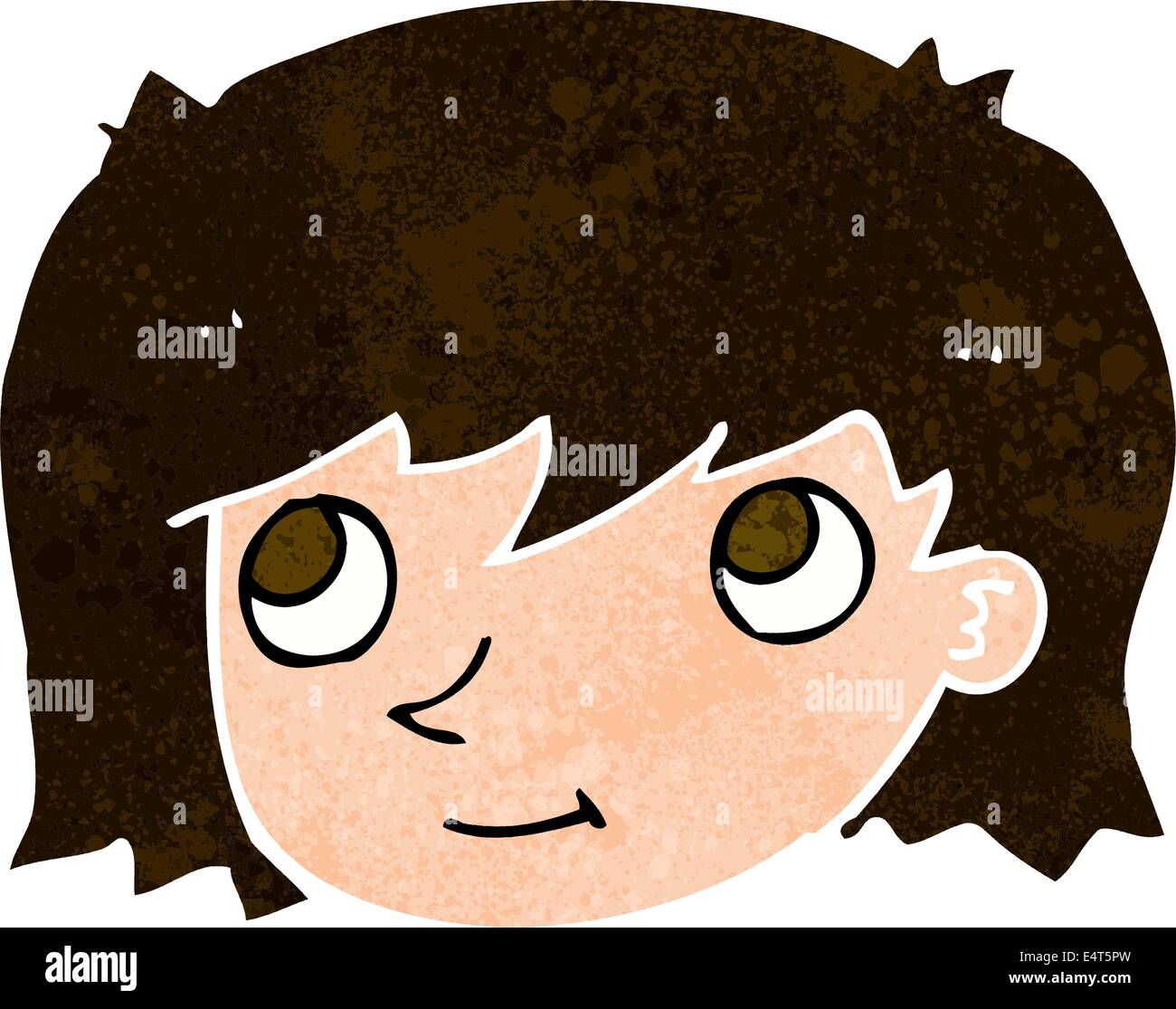 cartoon female face Stock Vector Image & Art - Alamy