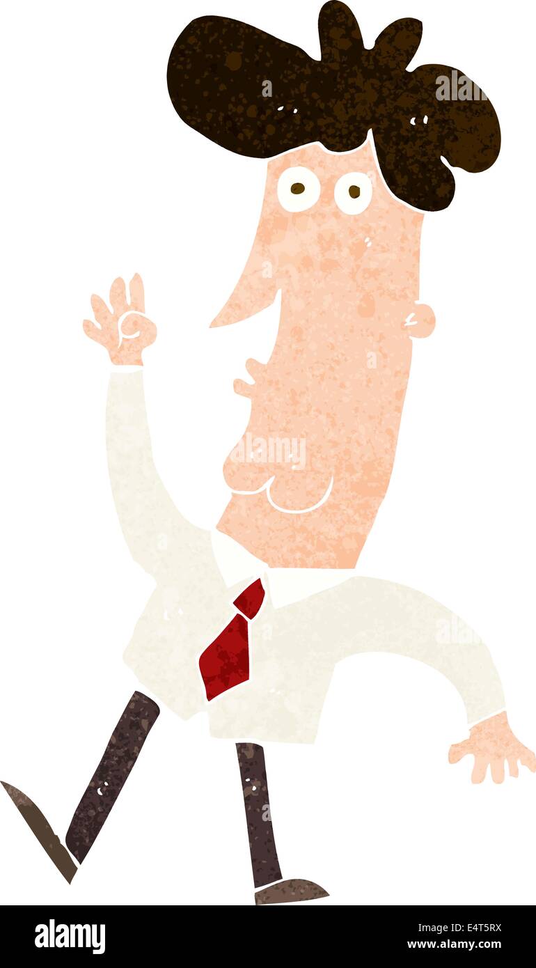 cartoon office man Stock Vector Image & Art - Alamy