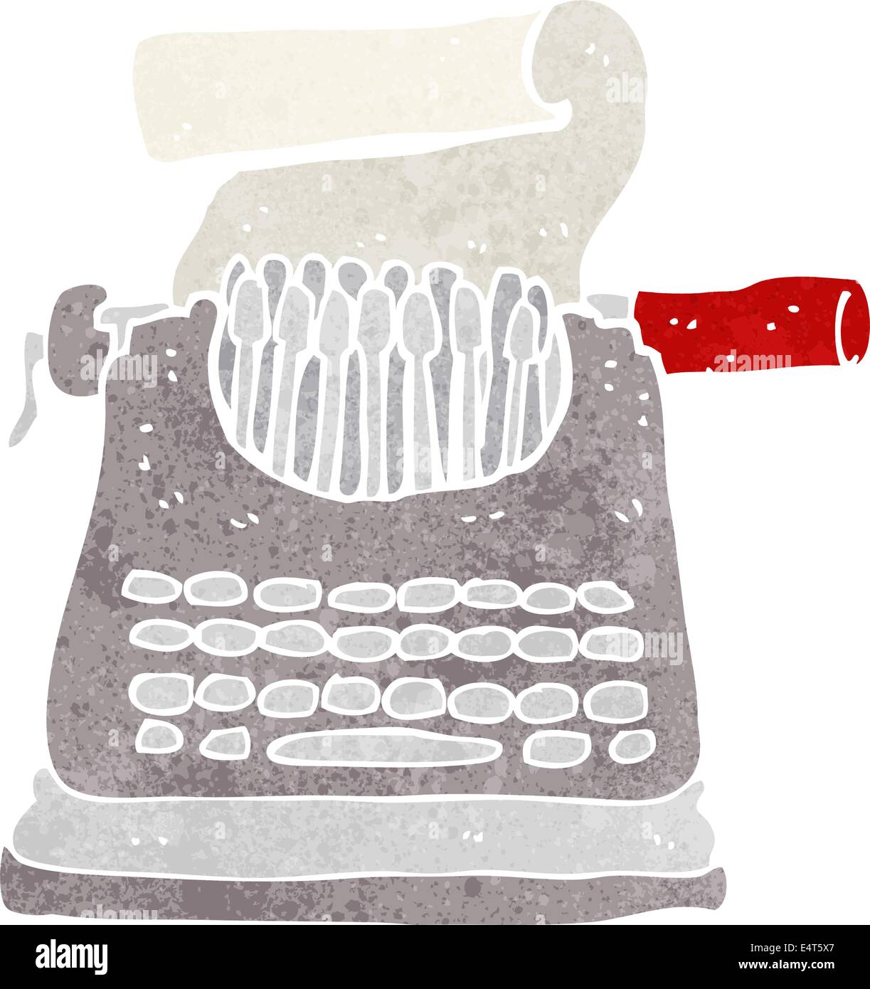 Traditional typewriter Stock Vector Images - Alamy