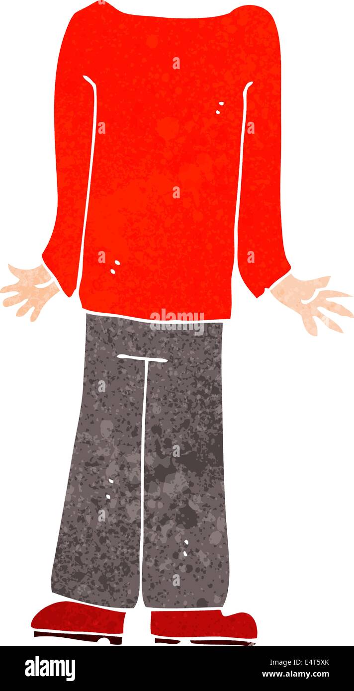 cartoon male body (mix and match cartoons or add own photos Stock ...