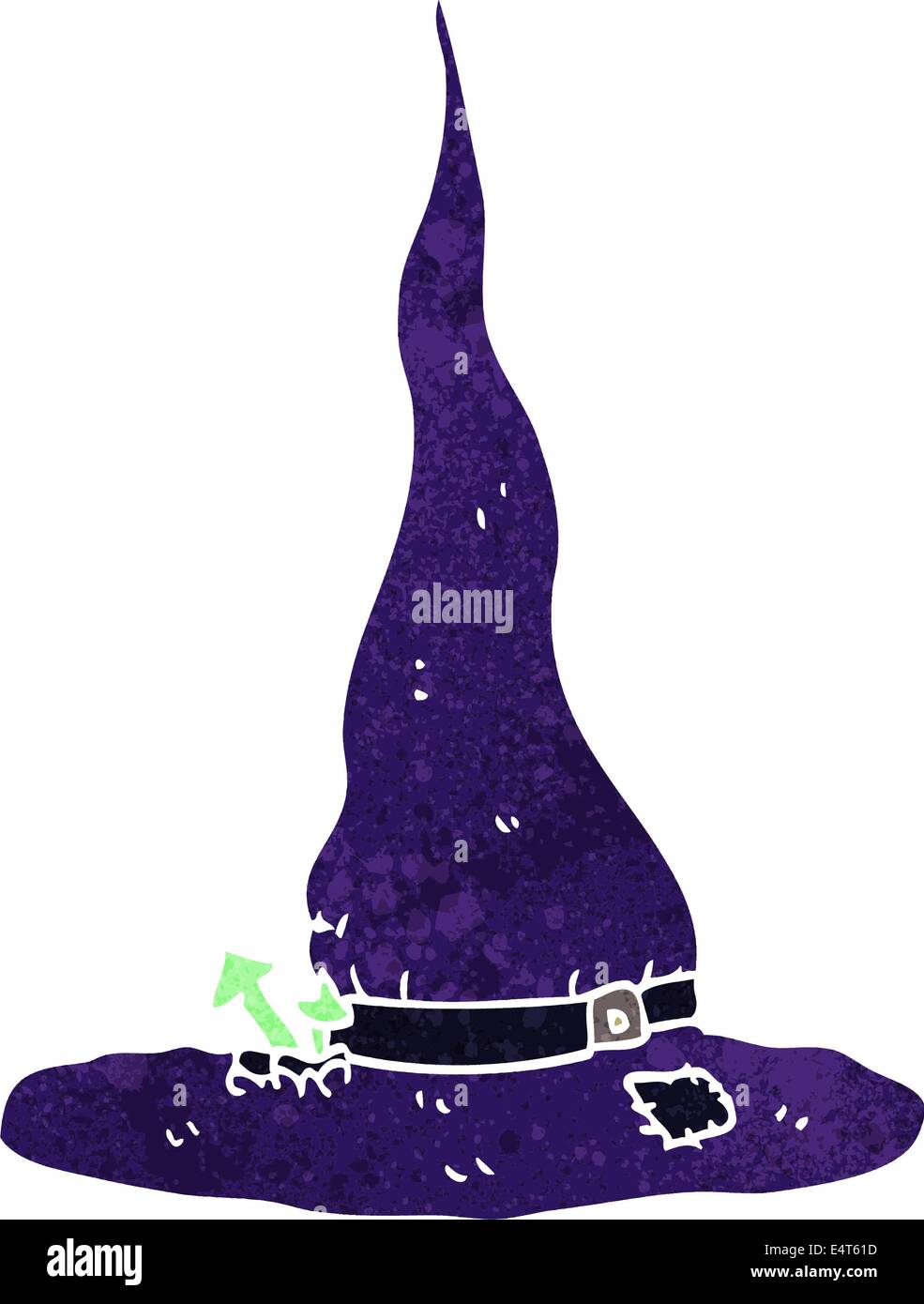 cartoon spooky witches hat Stock Vector Image & Art - Alamy