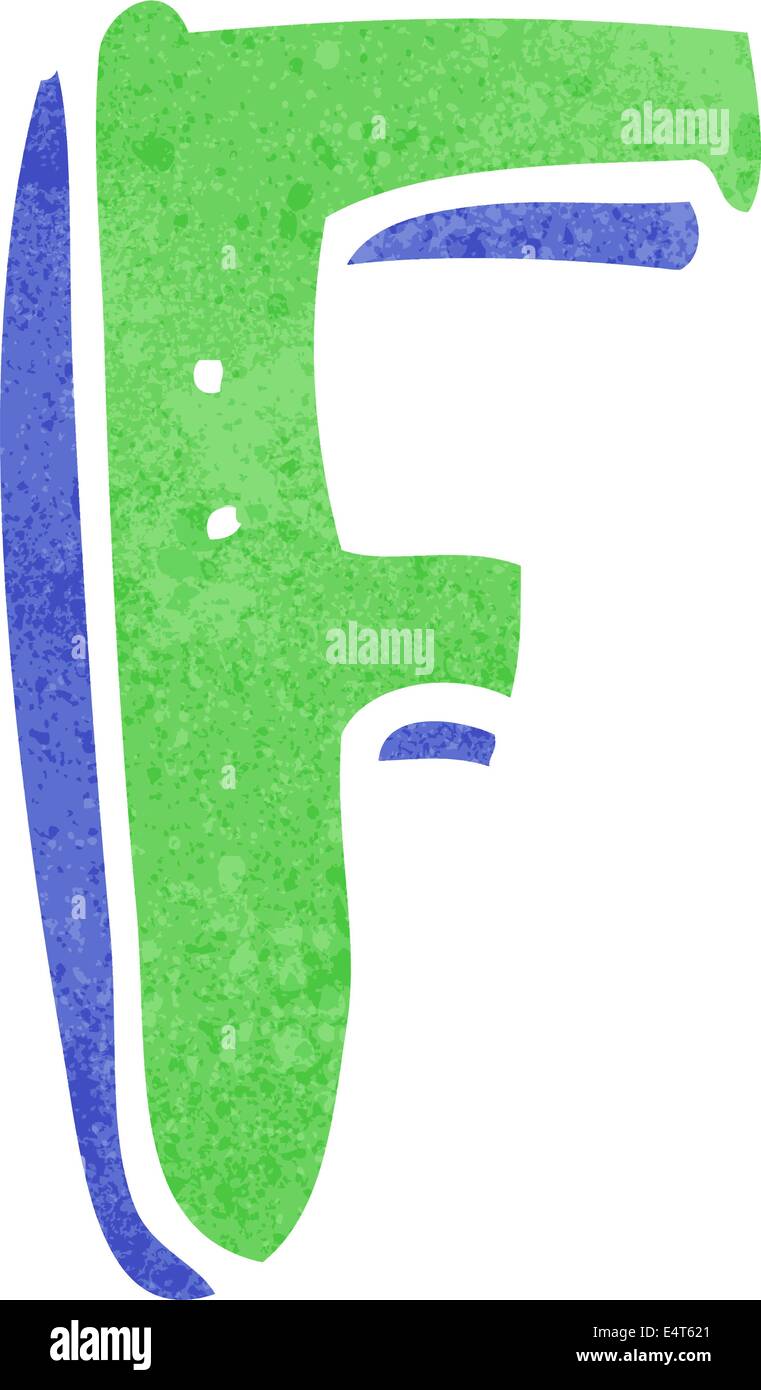 cartoon letter F Stock Vector Image & Art - Alamy