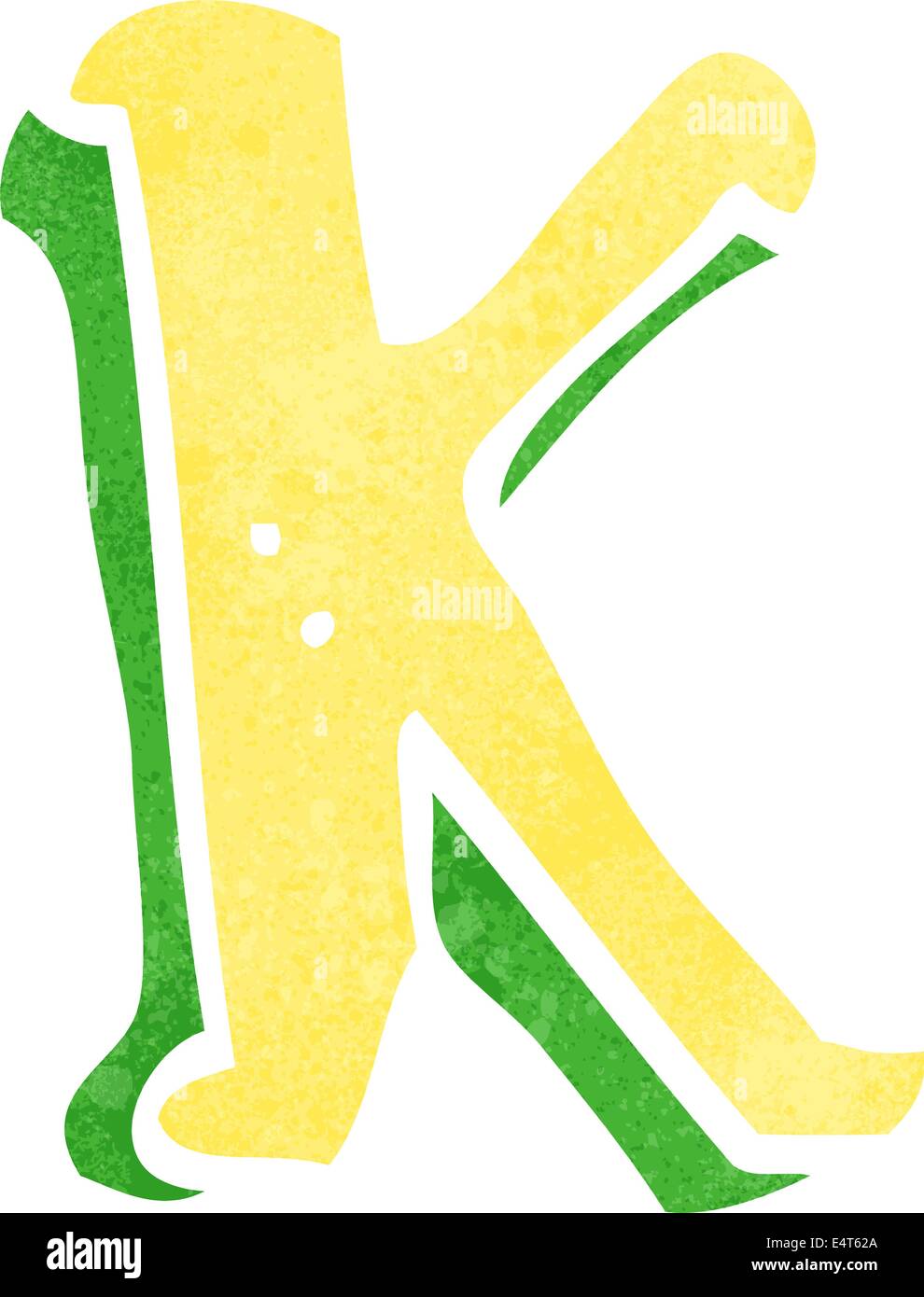 cartoon letter K Stock Vector Image & Art - Alamy