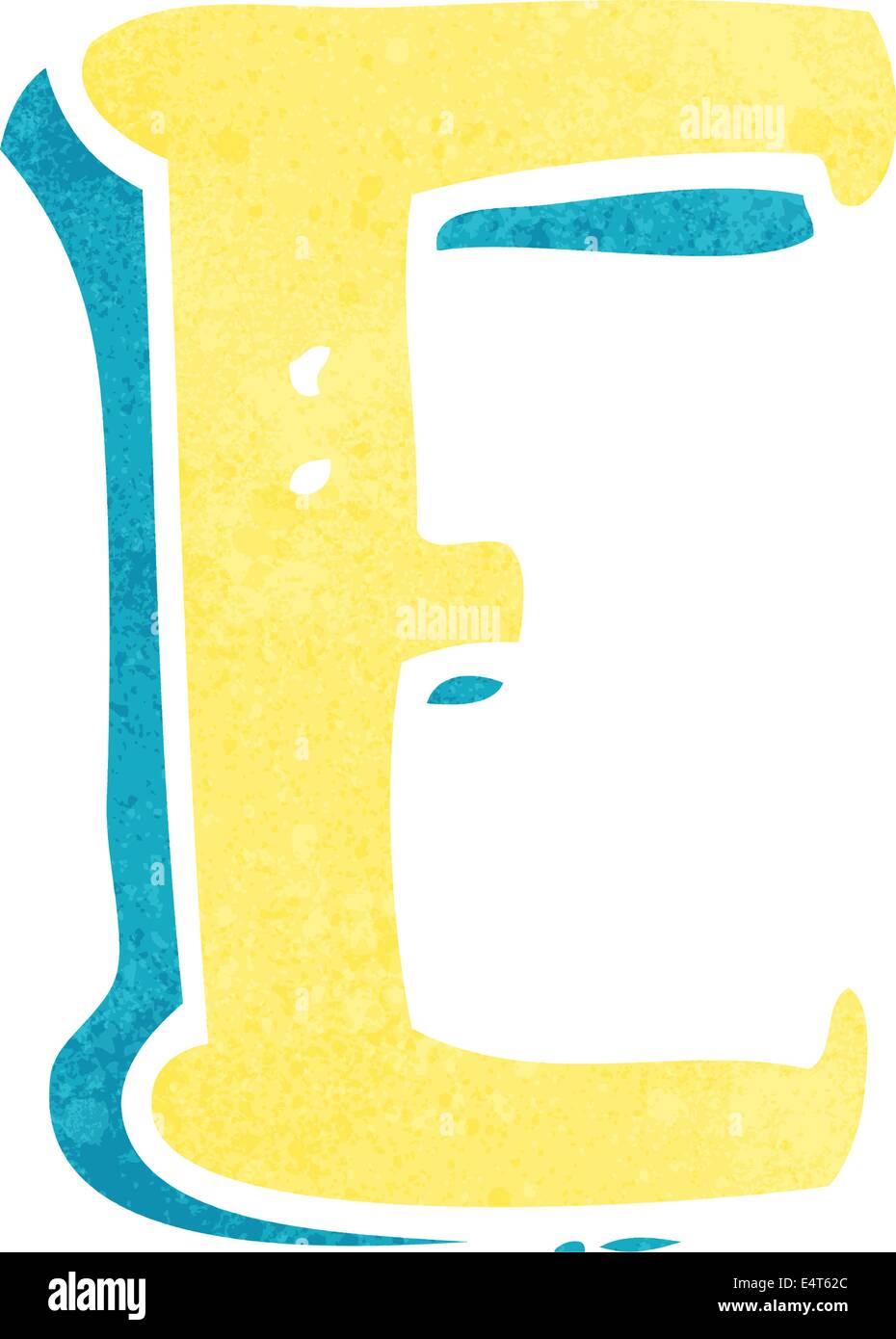 cartoon letter E Stock Vector Image & Art - Alamy