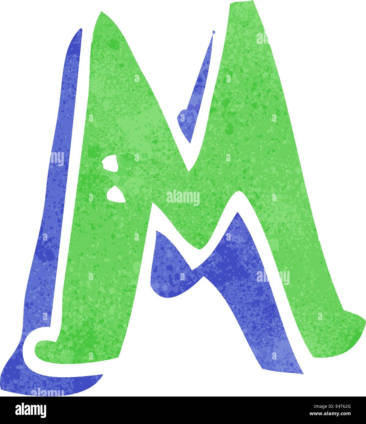 cartoon letter M Stock Vector Image & Art - Alamy