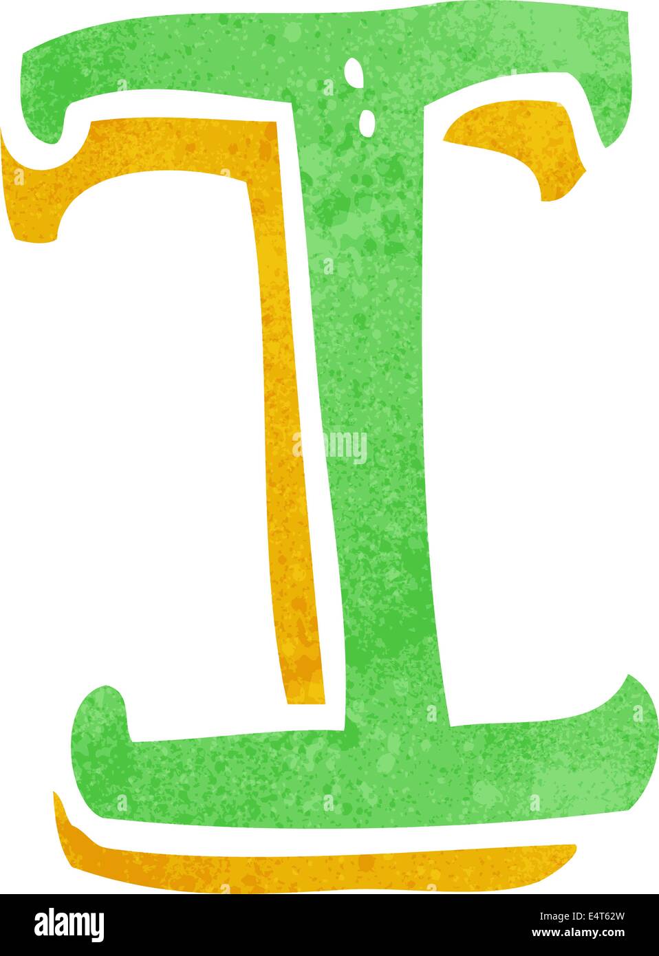 cartoon letter I Stock Vector Image & Art - Alamy