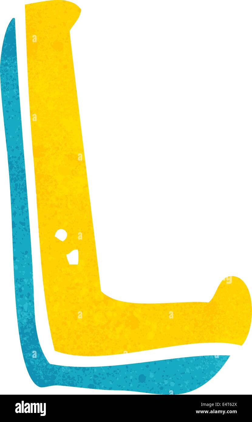 cartoon letter L Stock Vector Image & Art - Alamy