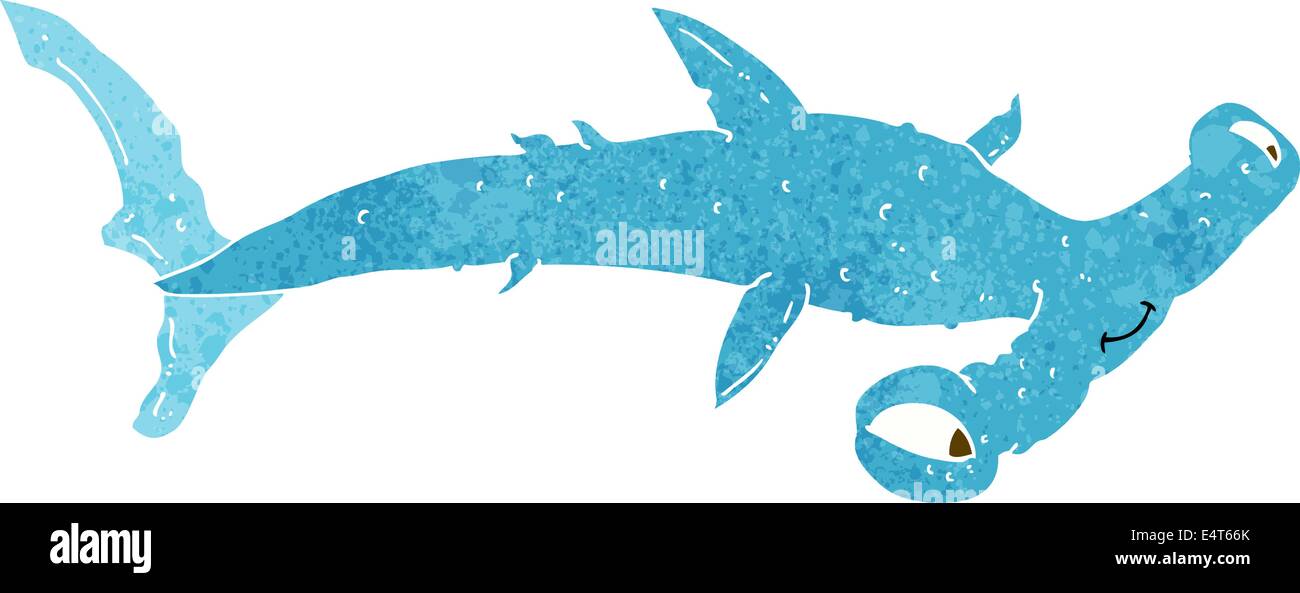 cartoon hammerhead shark Stock Vector Image & Art - Alamy