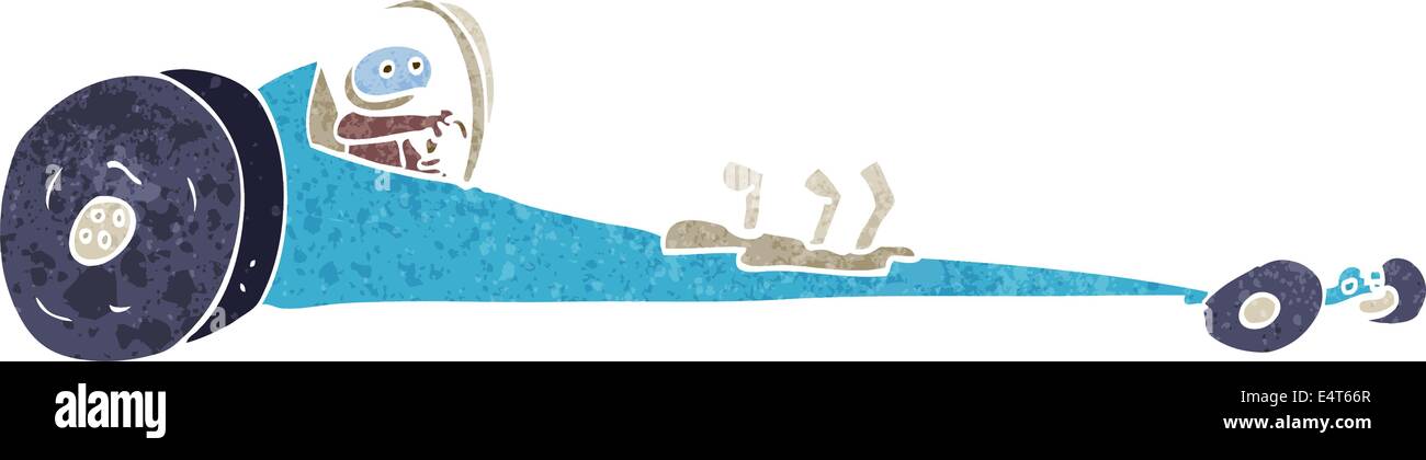 cartoon drag racer Stock Vector Image & Art - Alamy