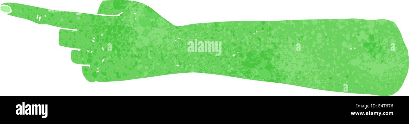 pointing zombie hand cartoon Stock Vector Image & Art - Alamy