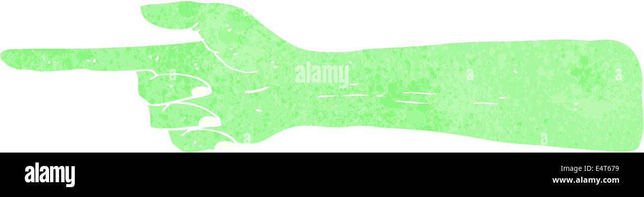 pointing zombie hand cartoon Stock Vector Image & Art - Alamy