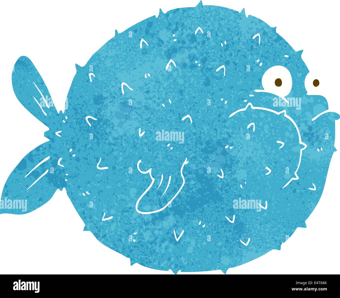 cartoon puffer fish Stock Vector Image & Art - Alamy